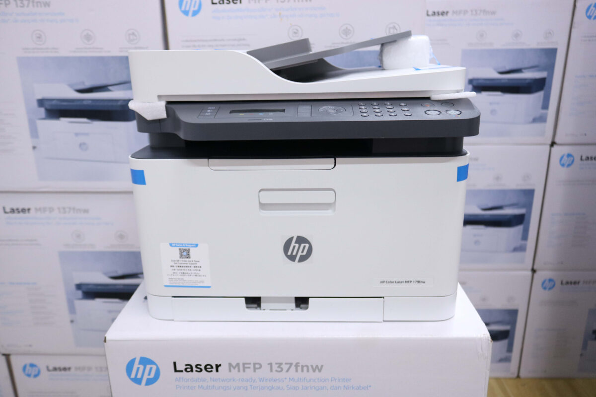 Máy in laser màu đa năng HP Color LaserJet MFP 179FNW - SYSCOM